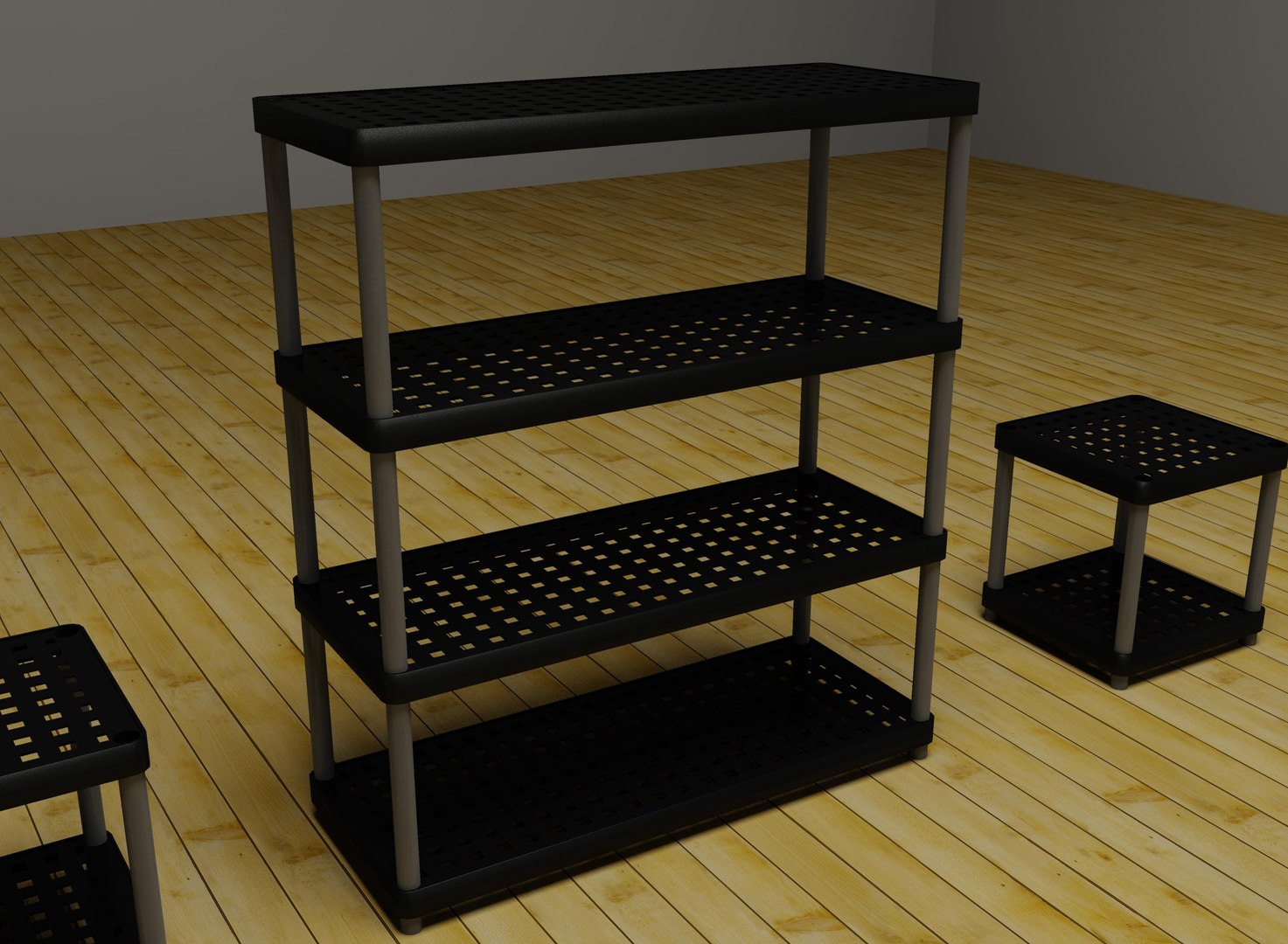 3d Plastic Shelves