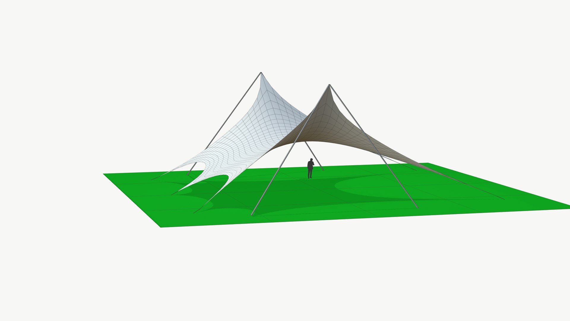 3D Tensile Architecture Design - TurboSquid 2116252