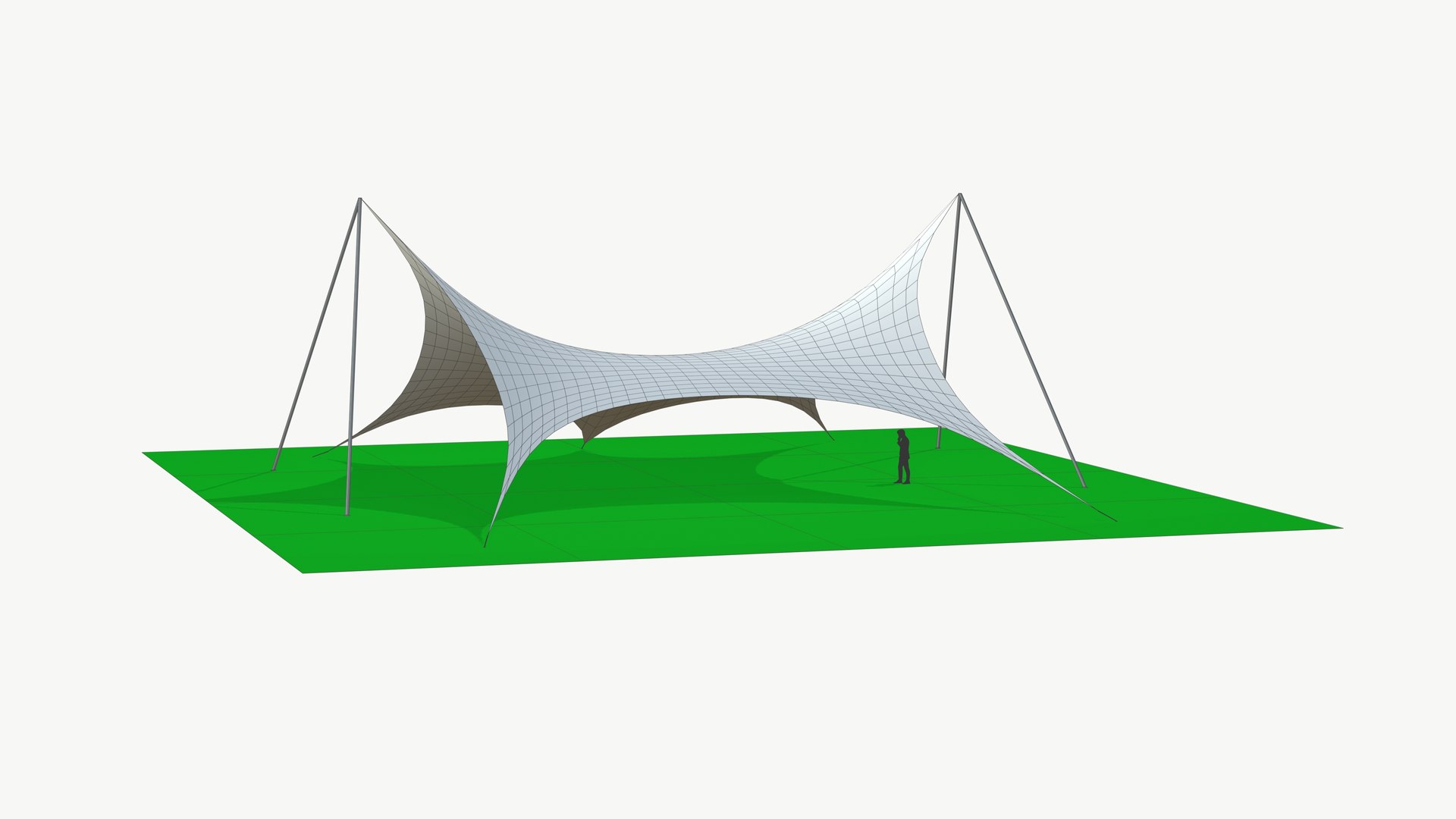 3D Tensile Architecture Design - TurboSquid 2116252