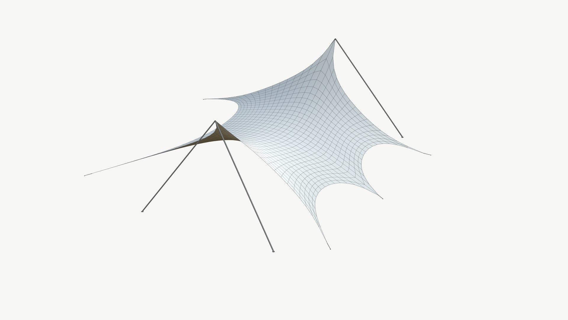 3D Tensile Architecture Design - TurboSquid 2116252
