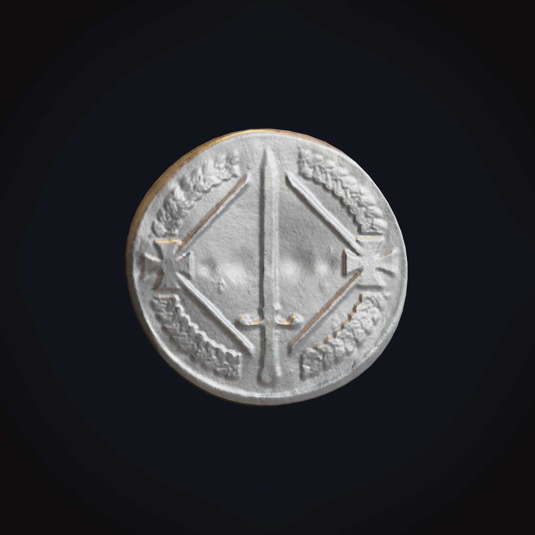 Medieval Silver Coin 3D Model - TurboSquid 1366604