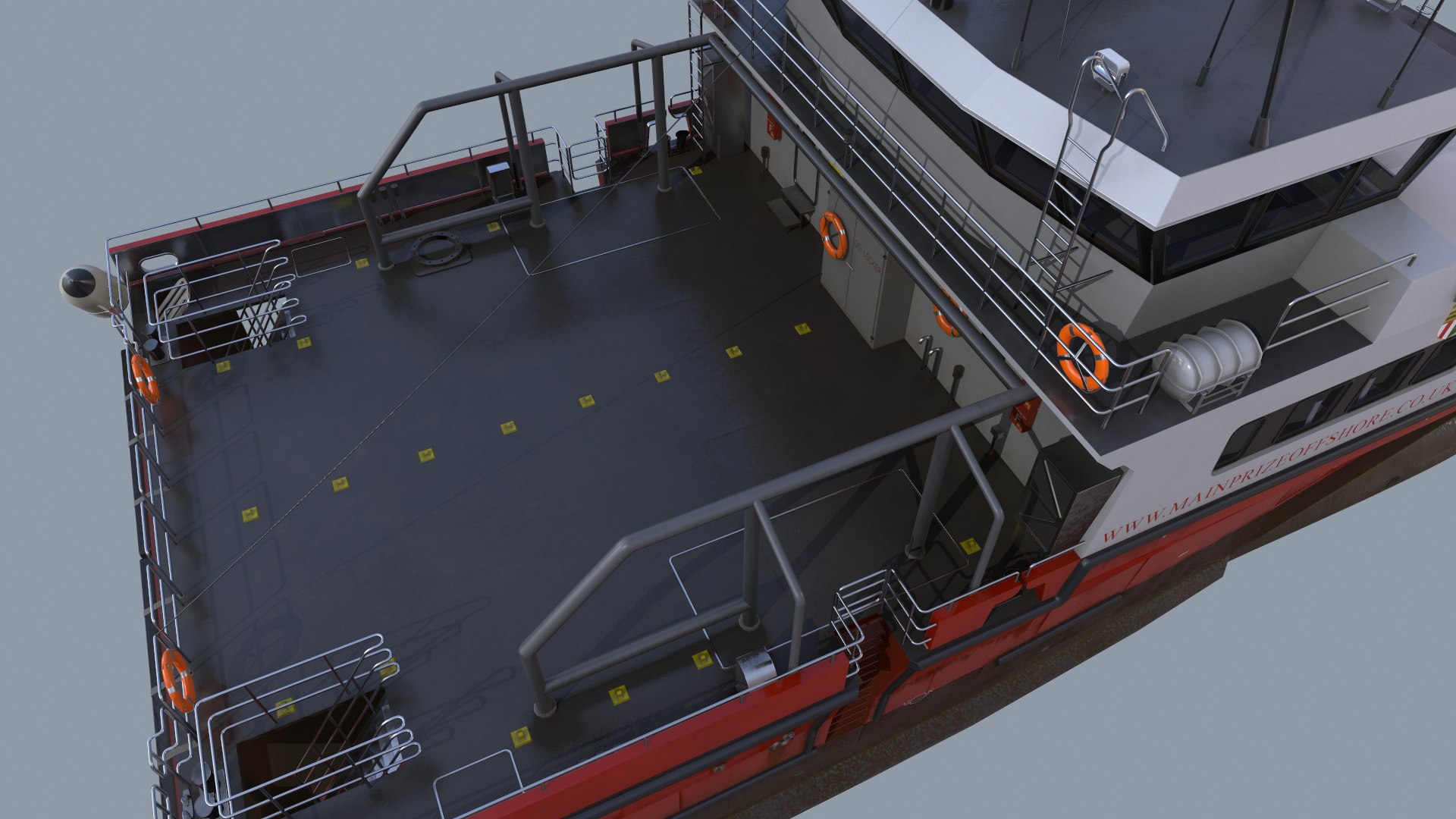 Multi Role Crew Transfer Vessel 3D - TurboSquid 2253274