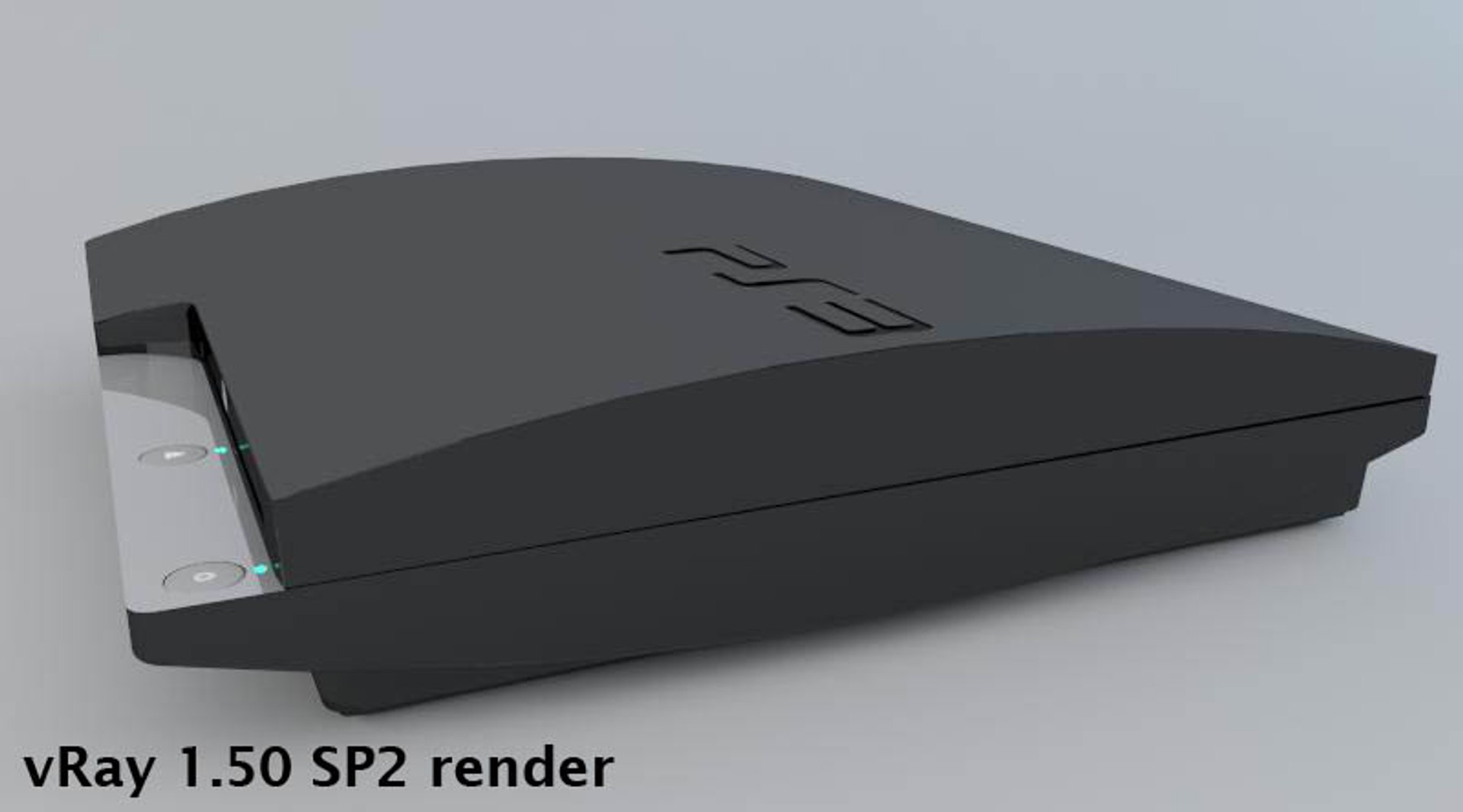 Ps3 Slim Playstation 3 3d Model