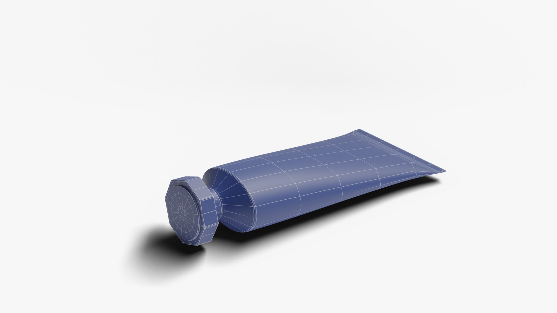 Cream tube 3D model - TurboSquid 1671118