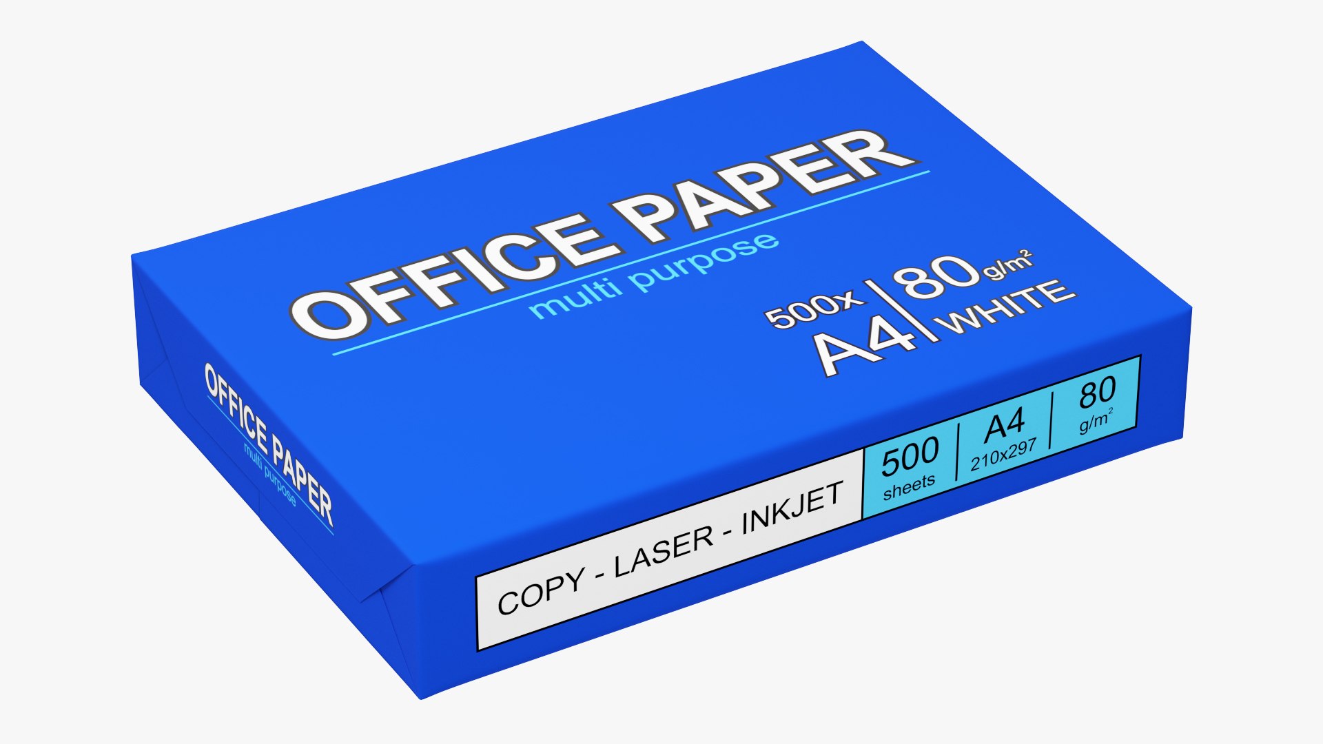 Office Paper 3D model - TurboSquid 1972103