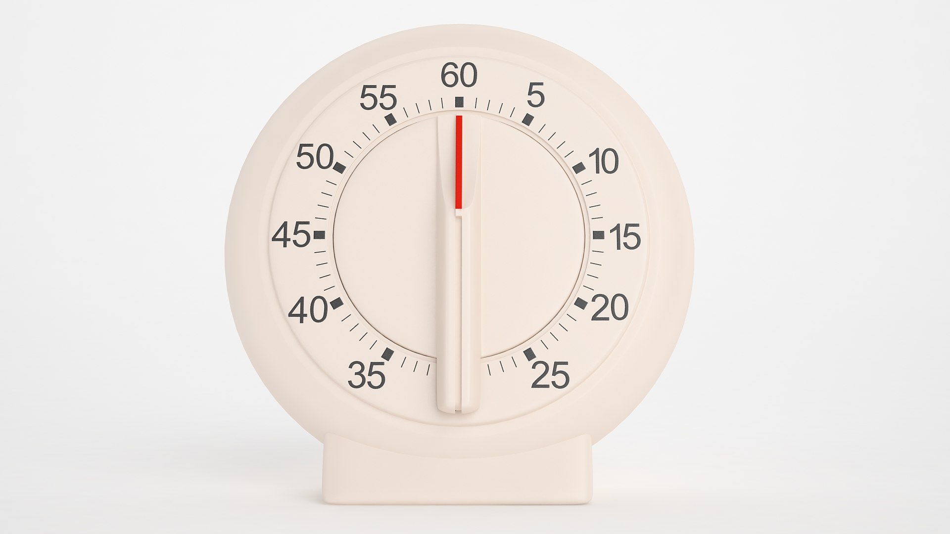 Classic Kitchen Timer 01 3D model - TurboSquid 1836808