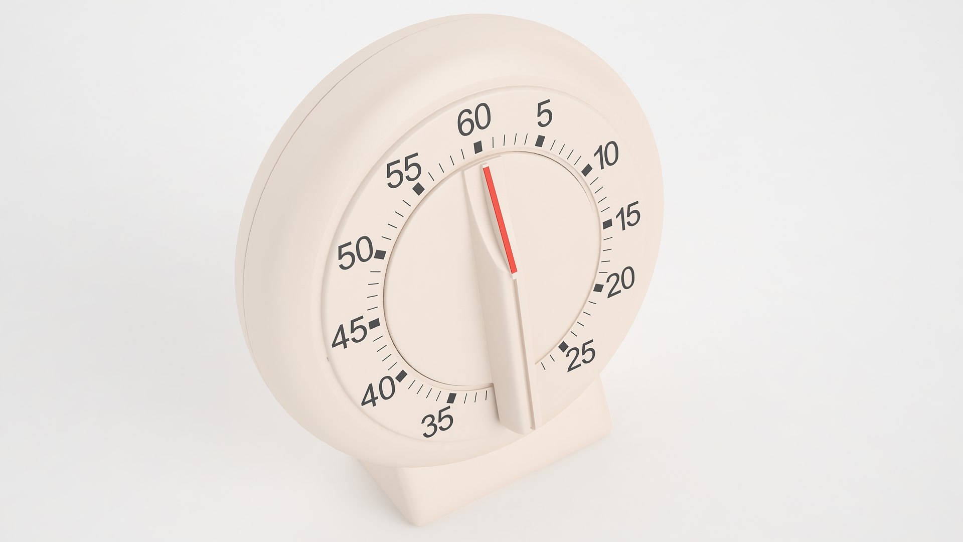 Classic Kitchen Timer 01 3D model - TurboSquid 1836808