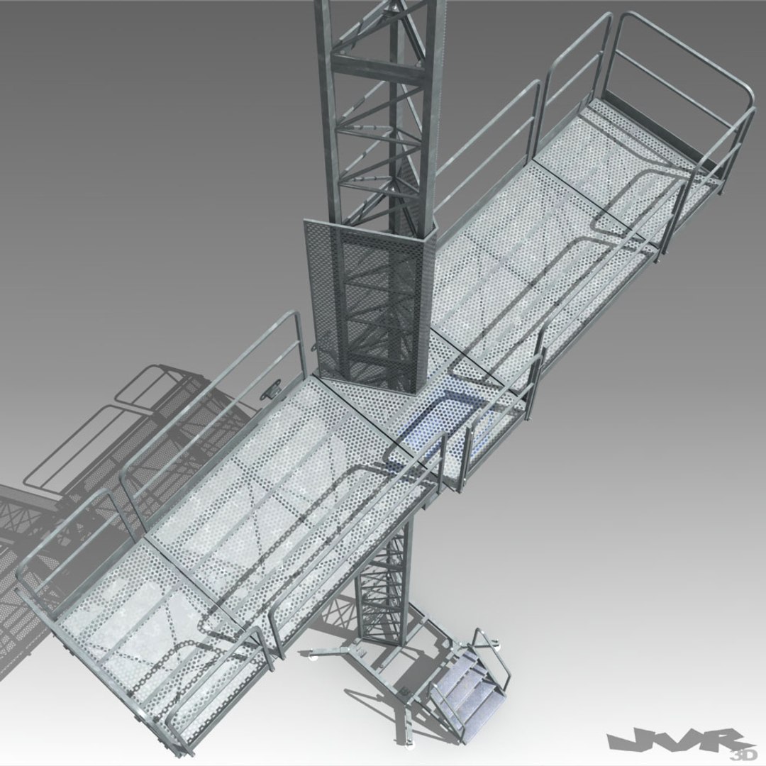 Climbing Platform Work 3ds
