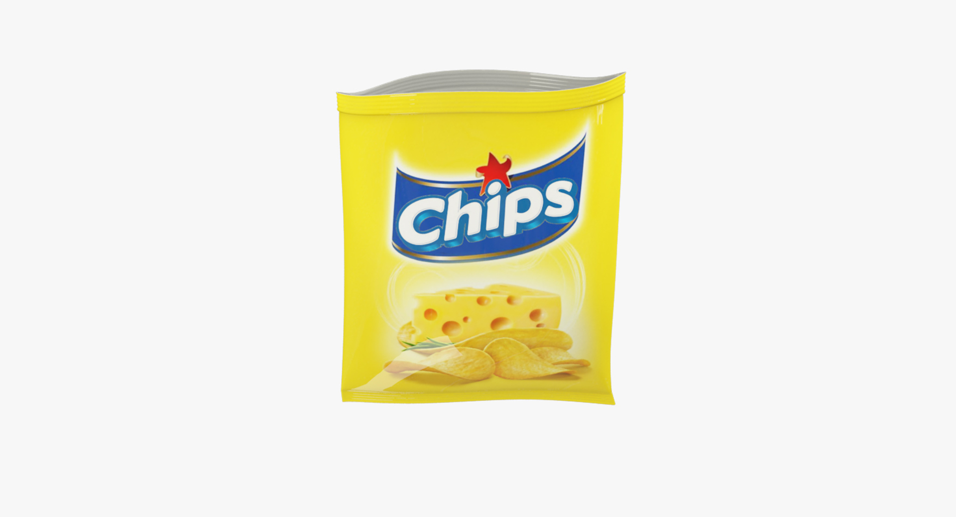 Chips Pack 3D Model - TurboSquid 1252096