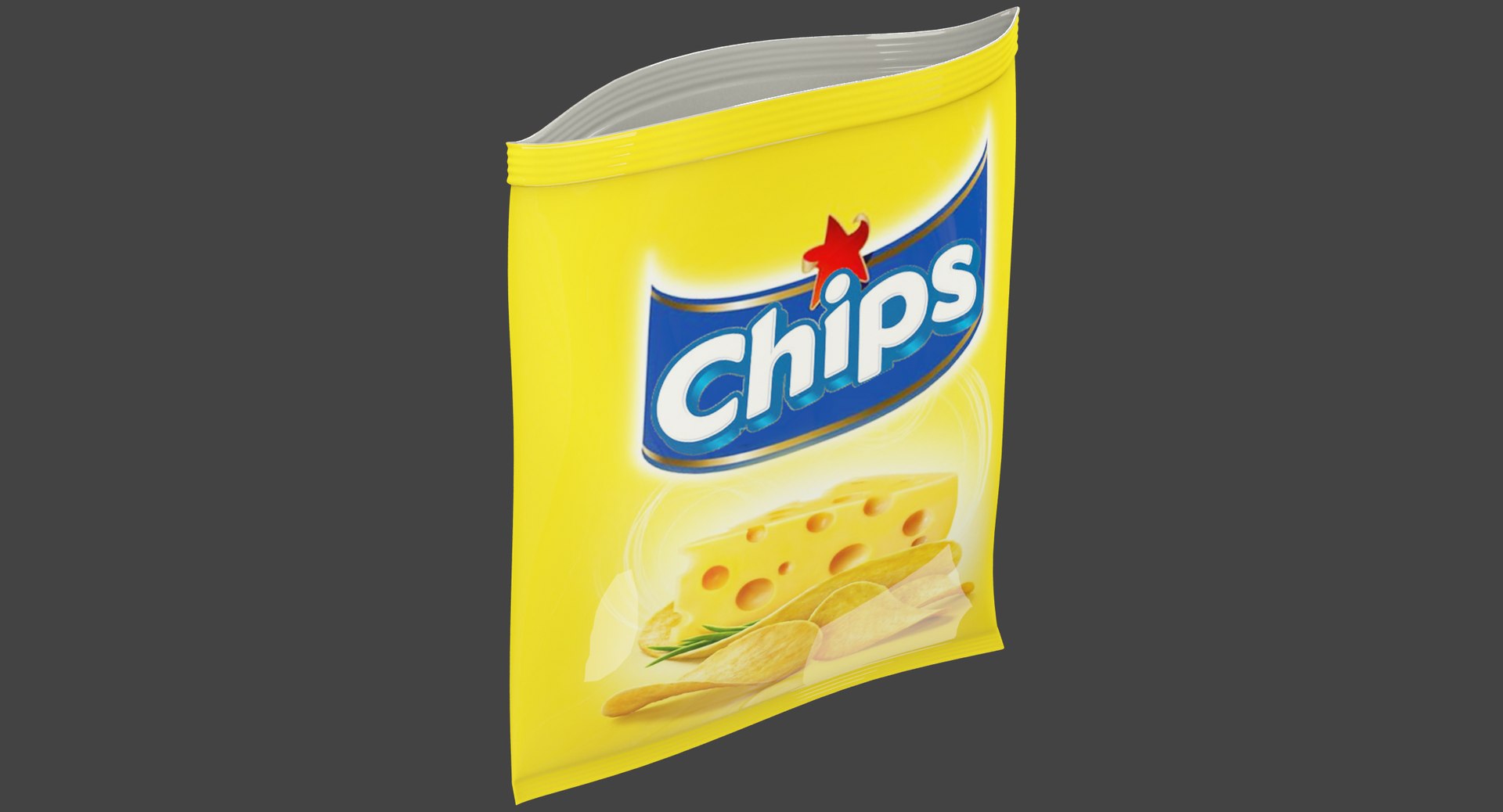 Chips Pack 3D Model - TurboSquid 1252096