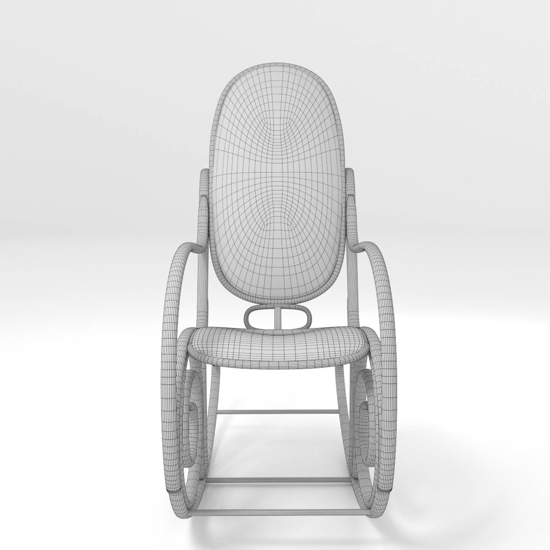 rocking chair 3d model