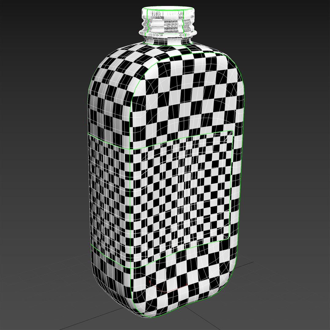 PET Bottle Flask 400ml 3D Model - TurboSquid 2277027