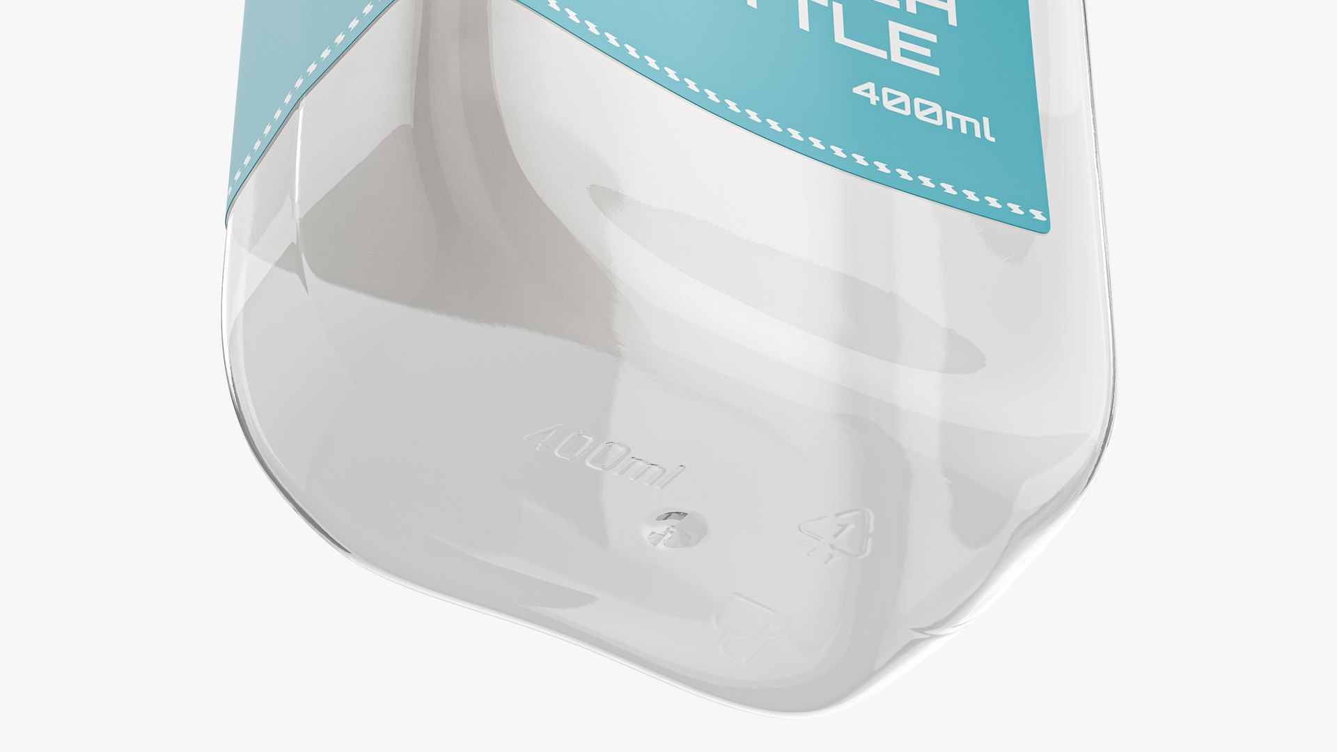 PET Bottle Flask 400ml 3D Model - TurboSquid 2277027