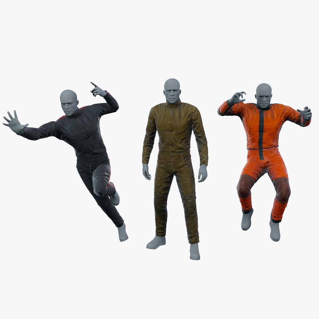 Sci-Fi Jumpsuit Model - TurboSquid 2170865