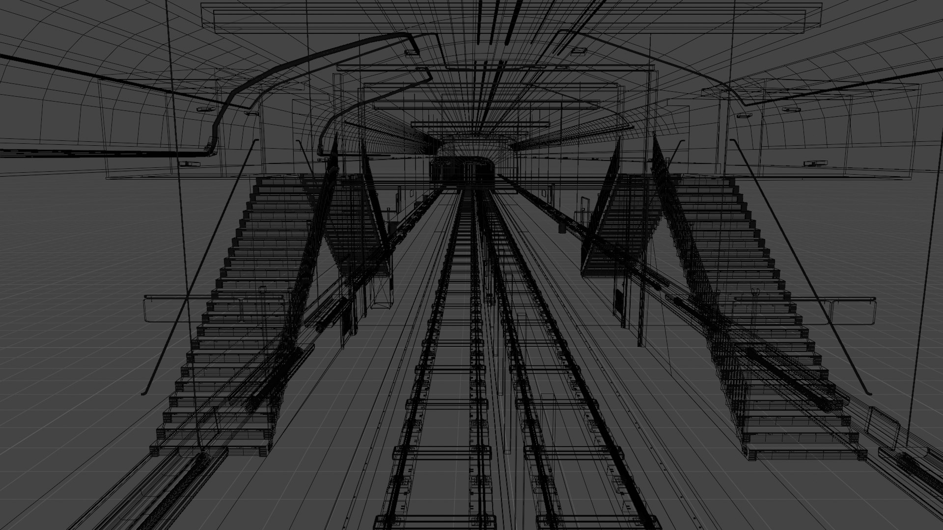 NYC Realistic Subway Station 3D Model - TurboSquid 2391695