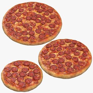 3D Pizza Models - Browse & Download Formats - TurboSquid