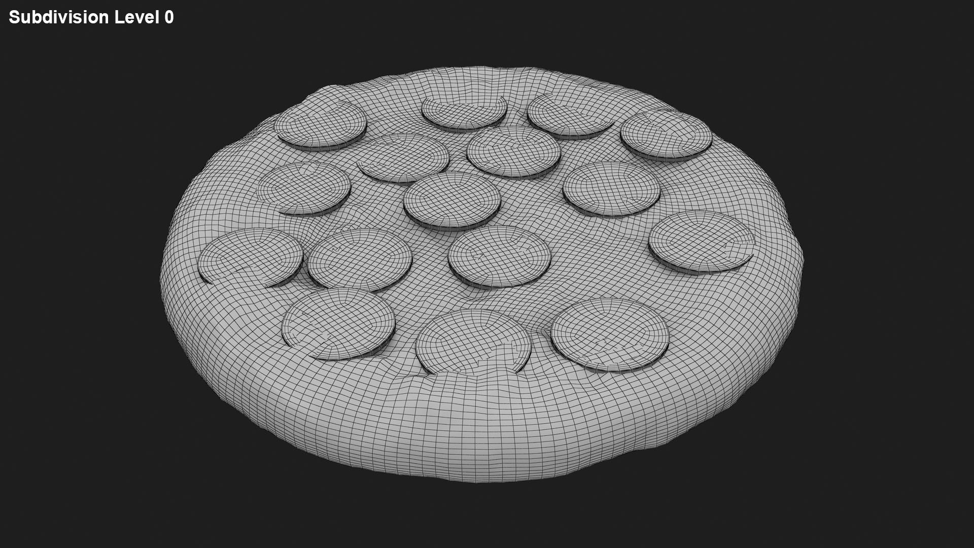 3D Model Stylized Pepperoni Pizza Collection - TurboSquid 2326668