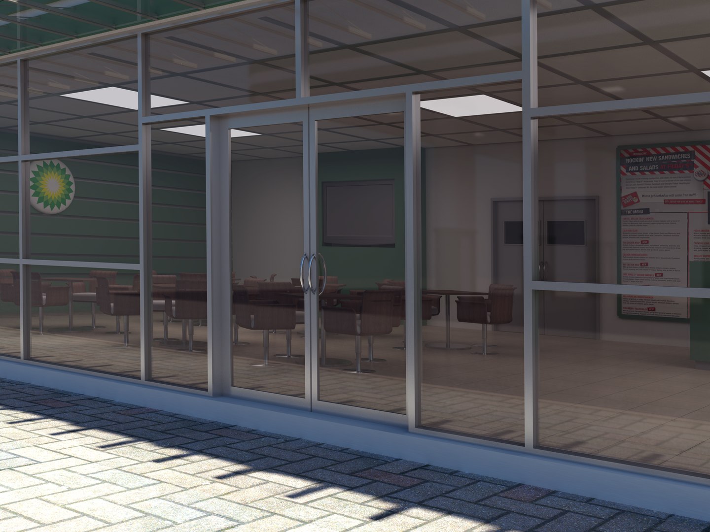 3d Model Commercial Building