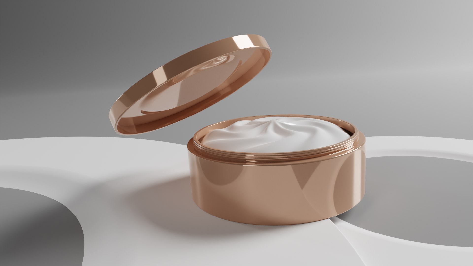 3D 3D CREAM BOX - TurboSquid 2113546