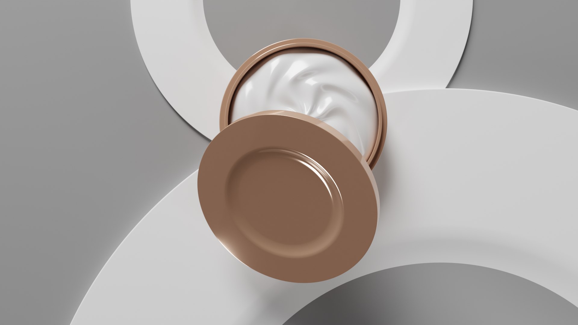 3D 3D CREAM BOX - TurboSquid 2113546