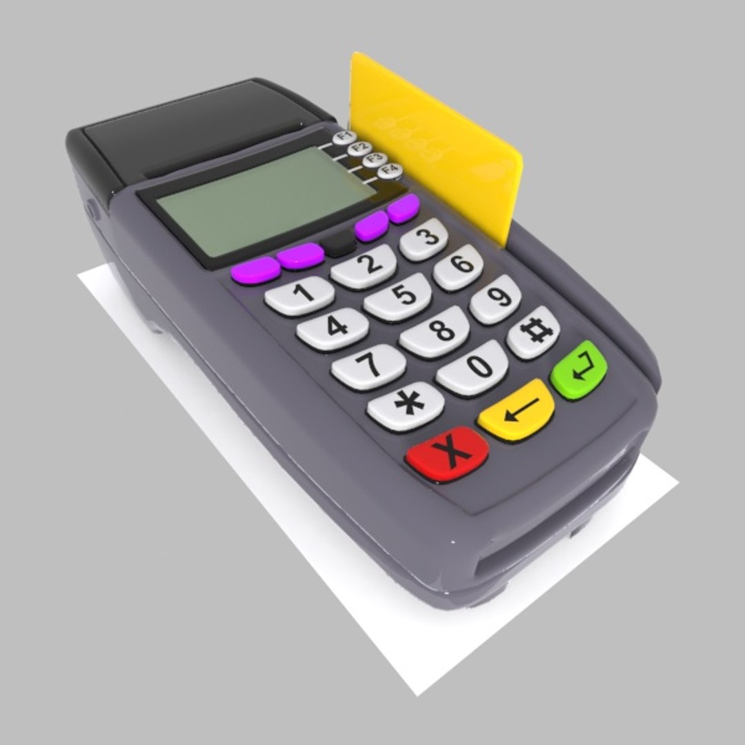 3d Model Pos Machine