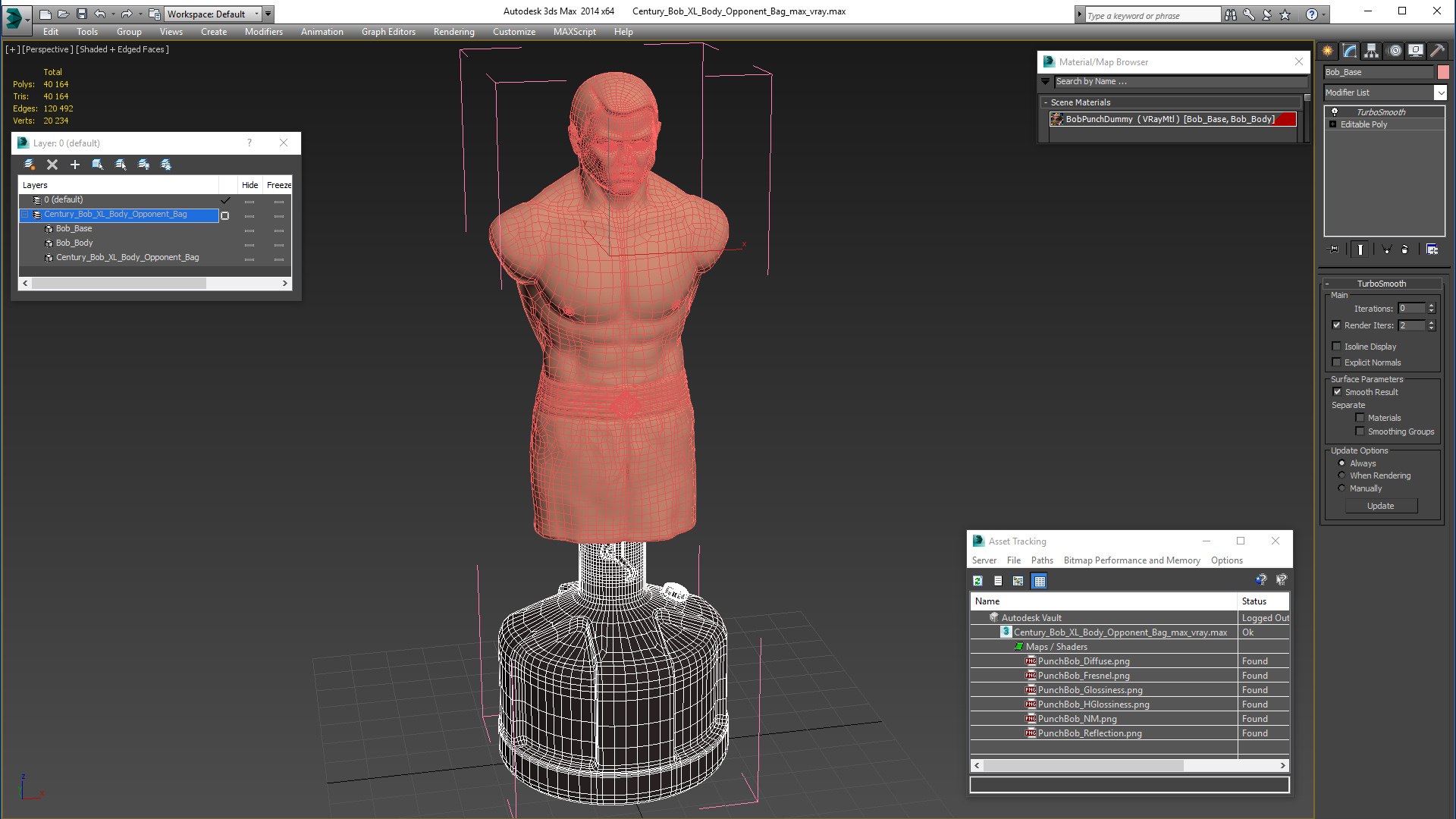 Century bob xl body 3D model - TurboSquid 1635386