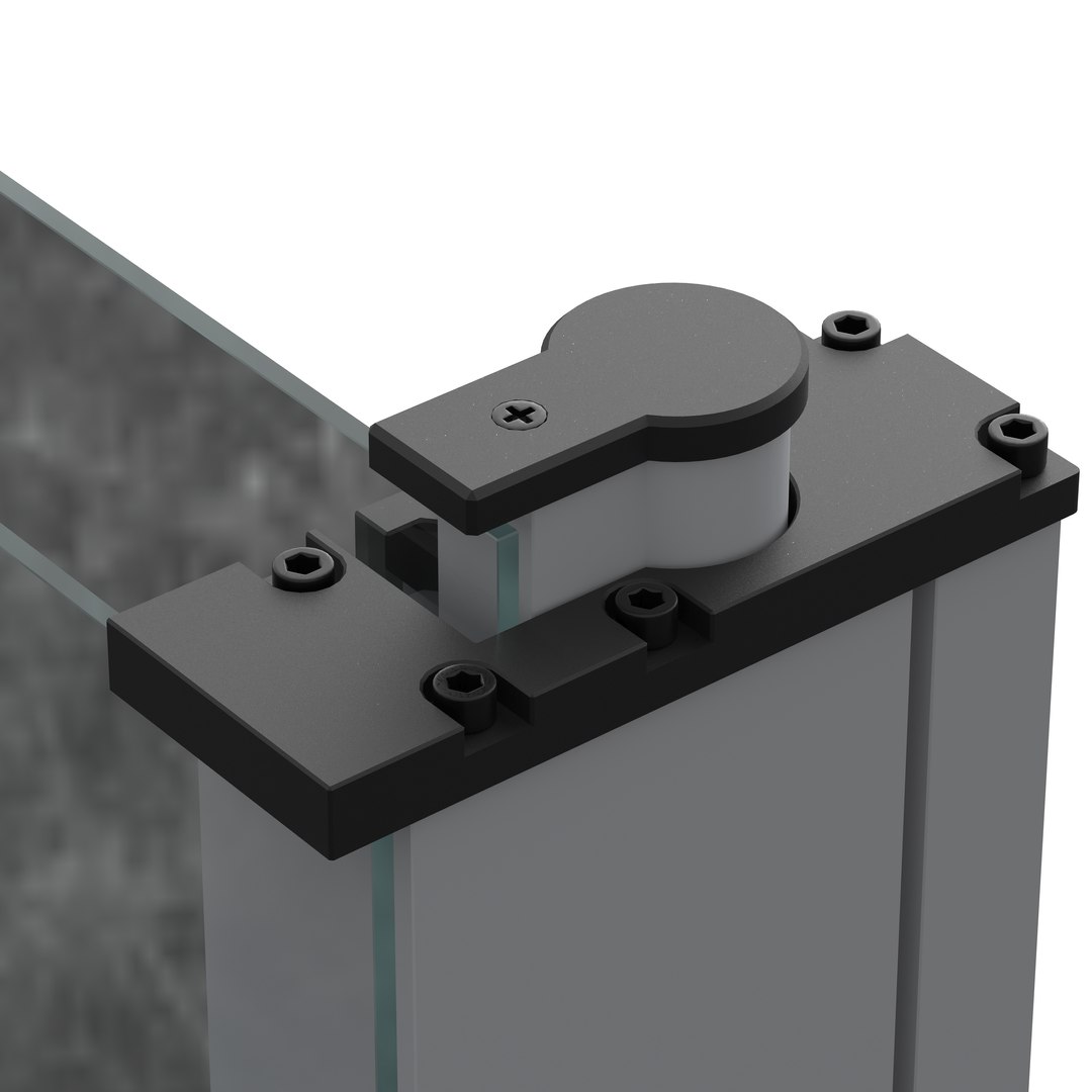 Lifting Glass Railing 3D Model - TurboSquid 2342099