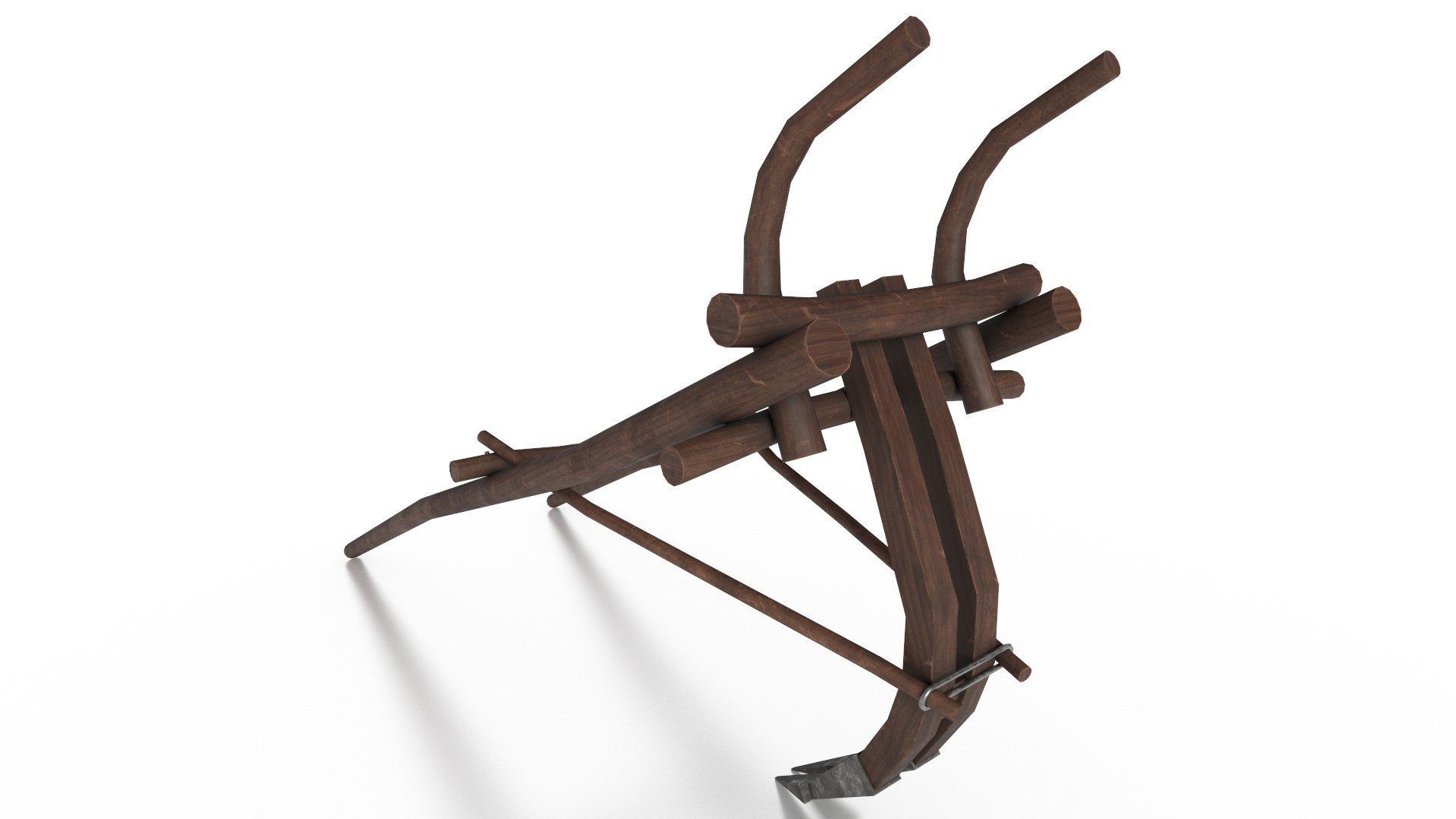 Western - Wooden Plow 3D Model - TurboSquid 1802266