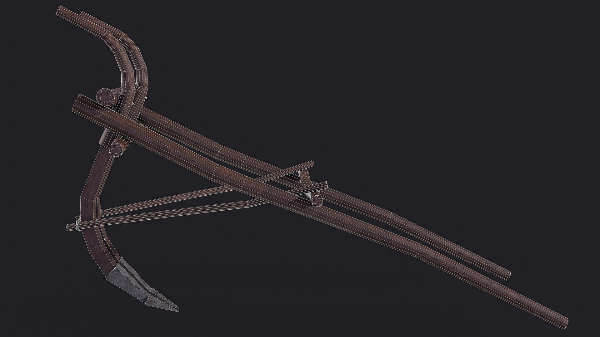 Western - Wooden Plow 3D Model - TurboSquid 1802266