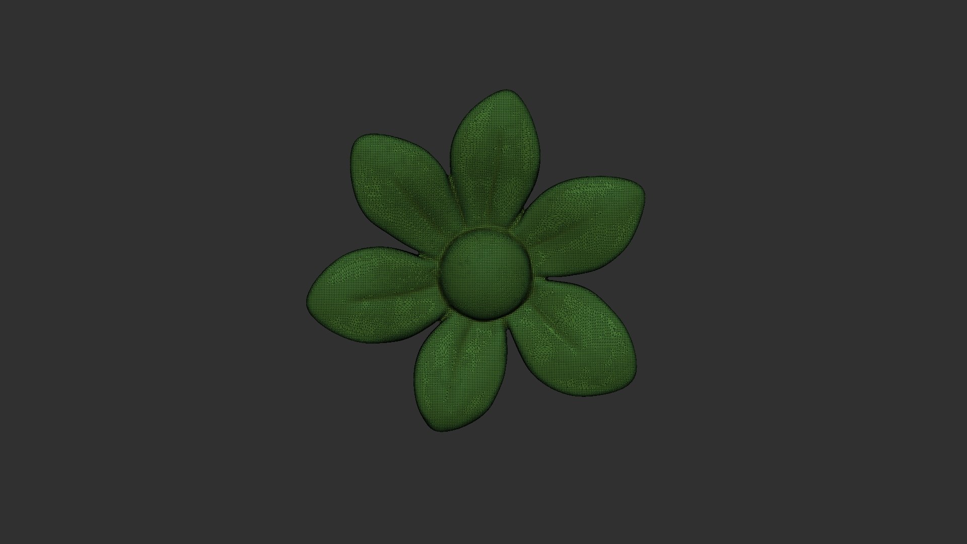 Retro Flower Bas Relief Model - TurboSquid 2367277