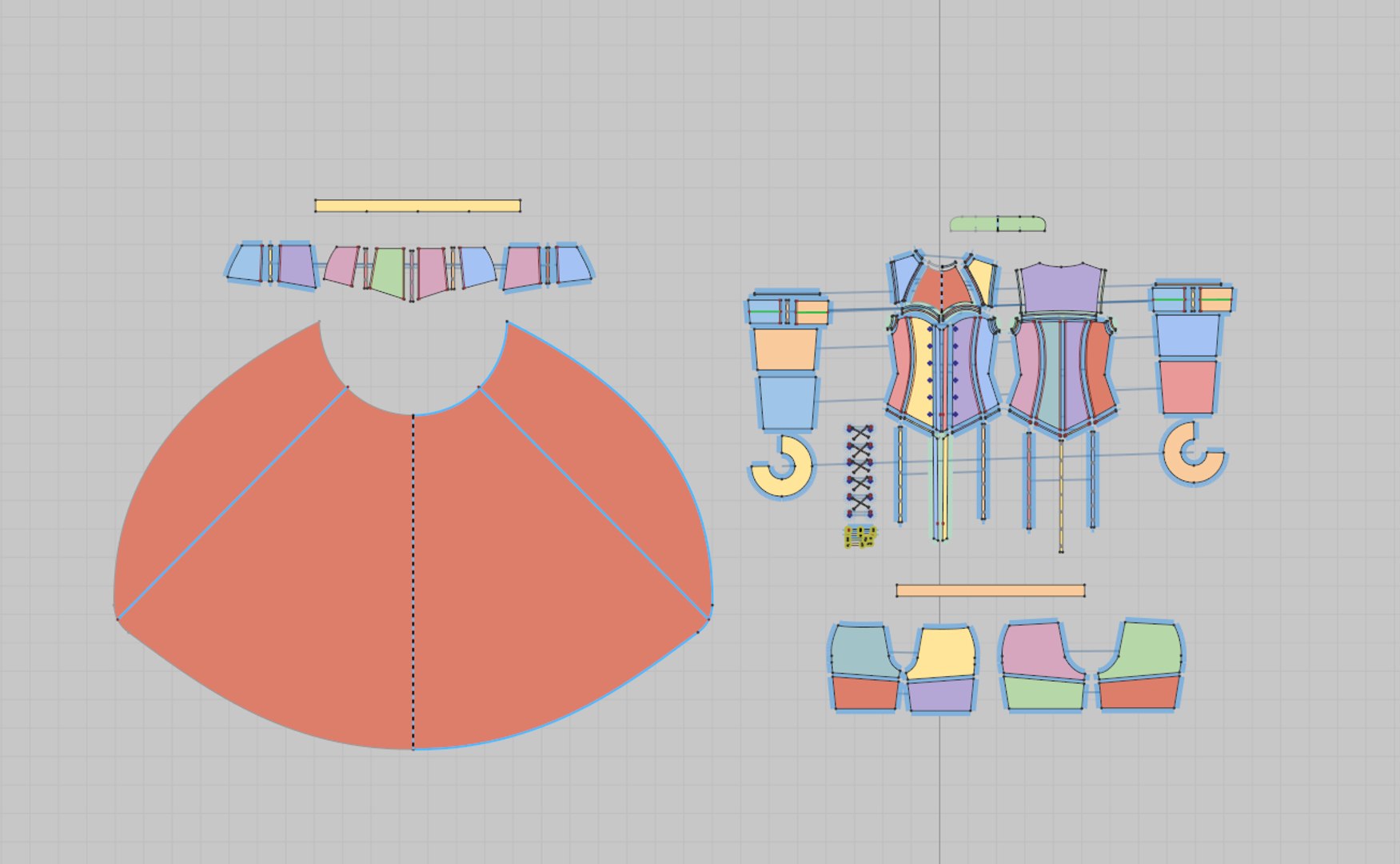 3D Model Steampunk Clothing Women - TurboSquid 2303277