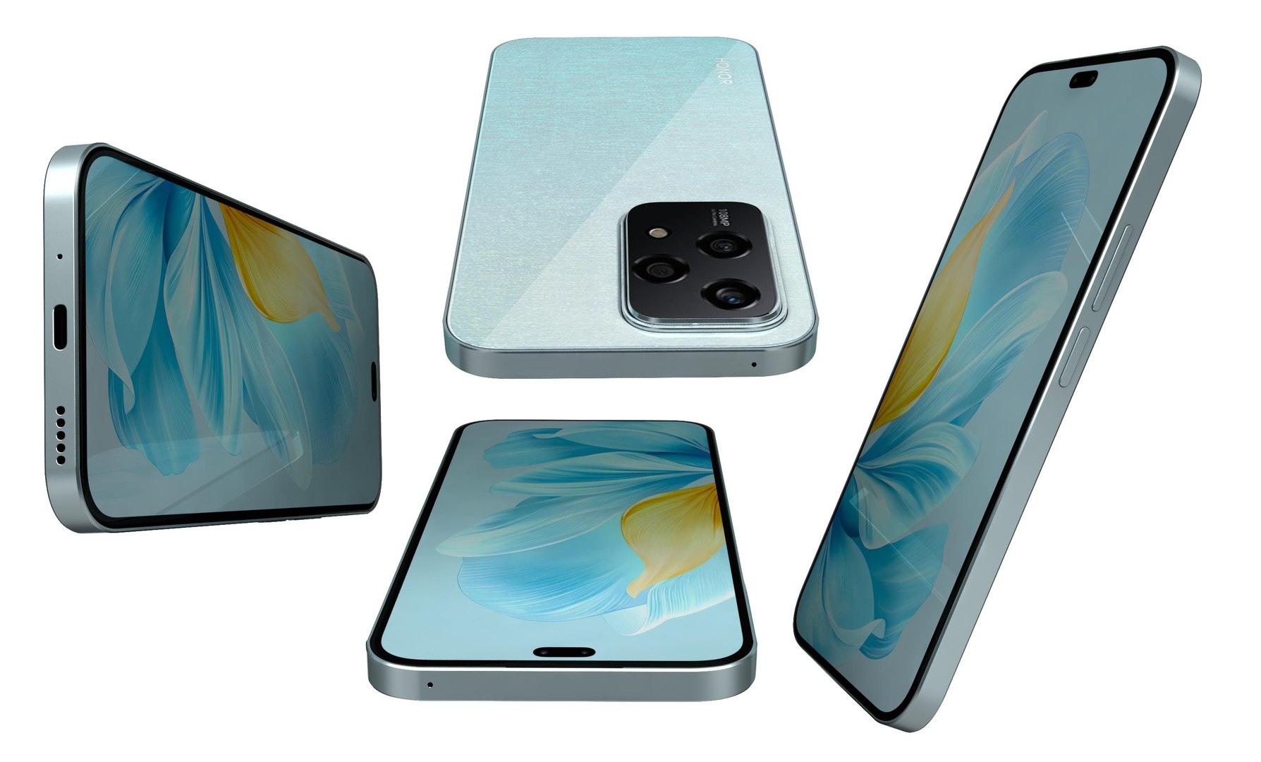 3D Honor 200 Lite Starry Blue - TurboSquid 2223555