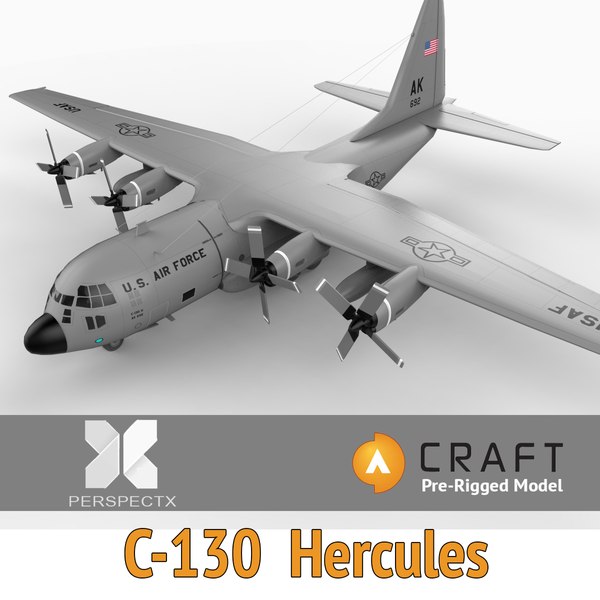 grumman hu-16 albatross aircraft 3d model
