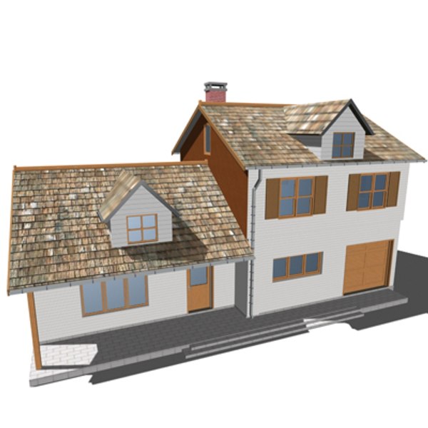 3dsmax house