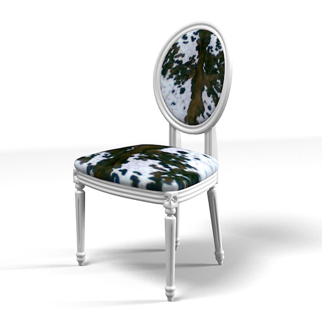 3d Classic Dining Chair Model