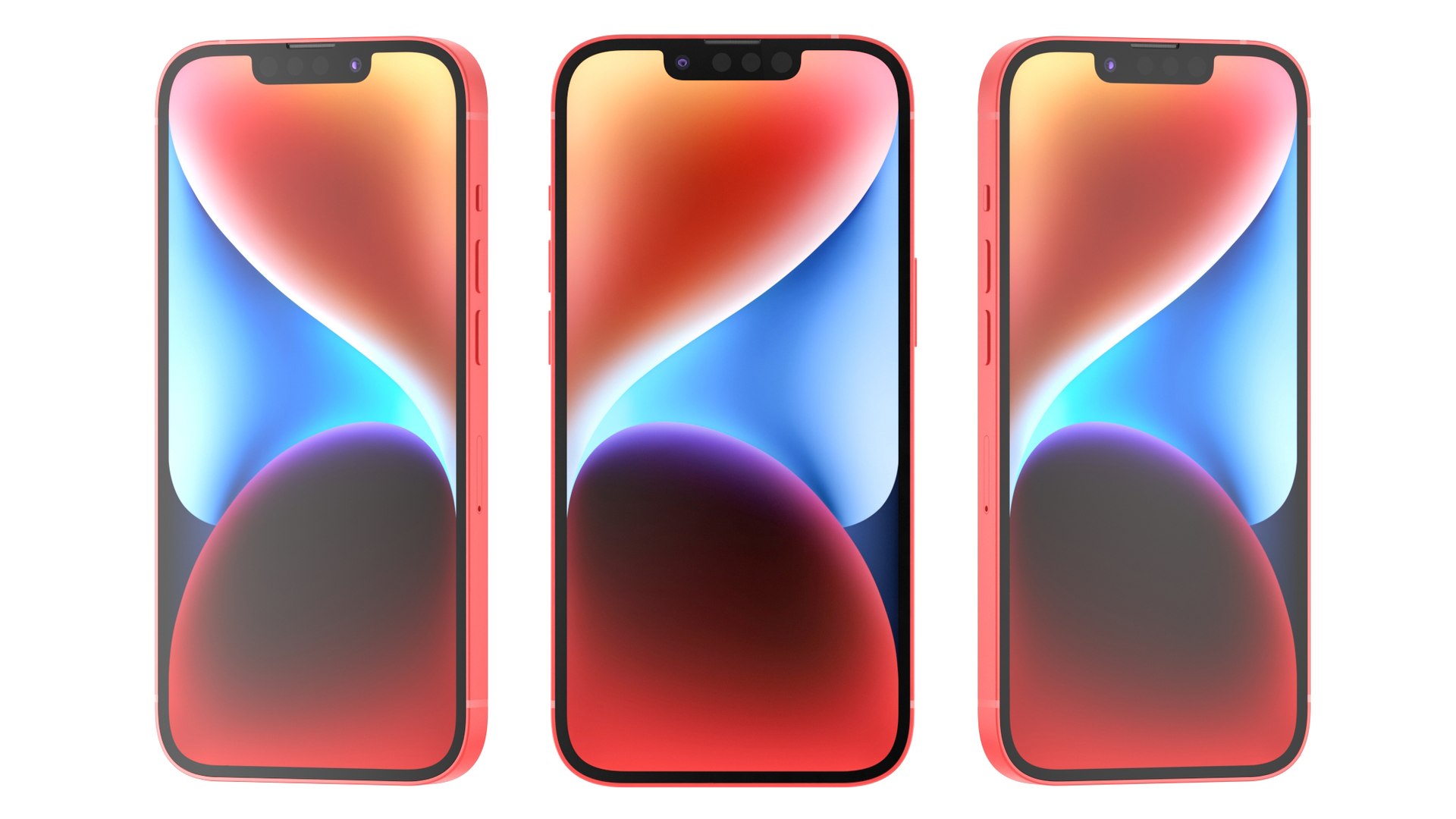 Apple IPhone 14 Red 3D Model - TurboSquid 2073743