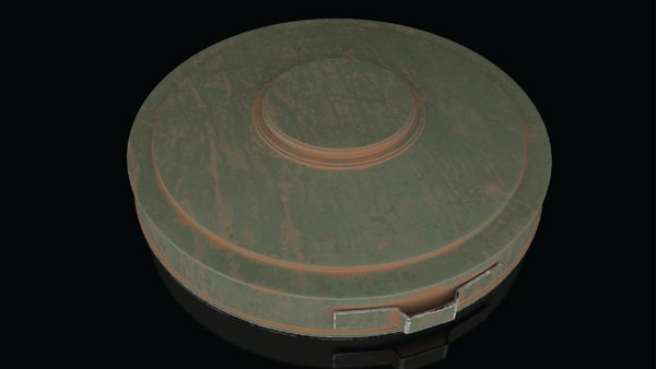 Land Mine3D模型 - TurboSquid 1909189
