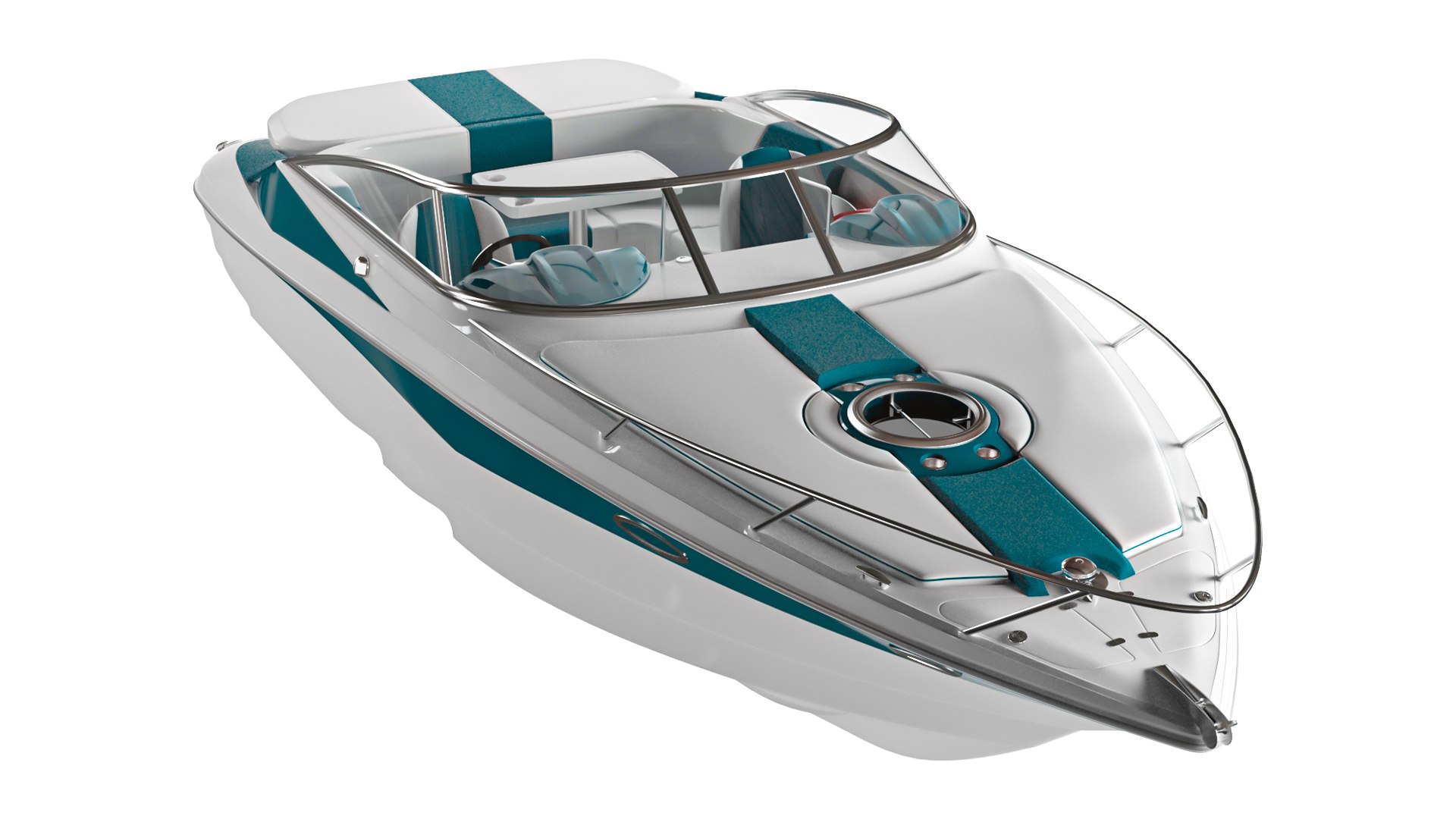 Speed Boat 3D Model - TurboSquid 2066609