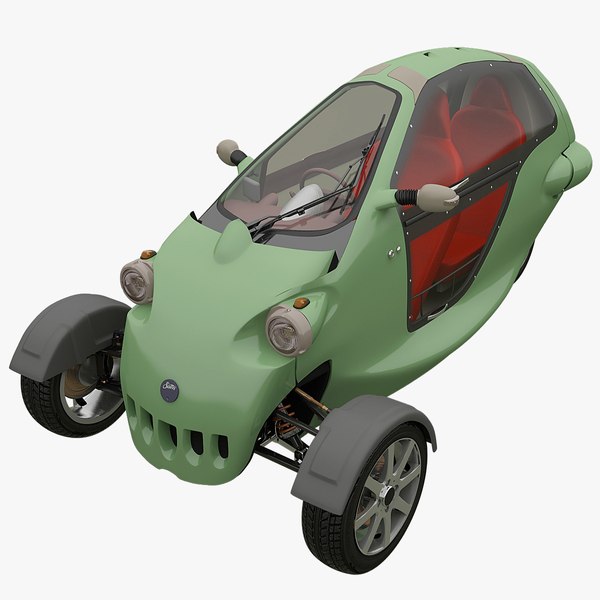 3d 3ds prototype electric car cree