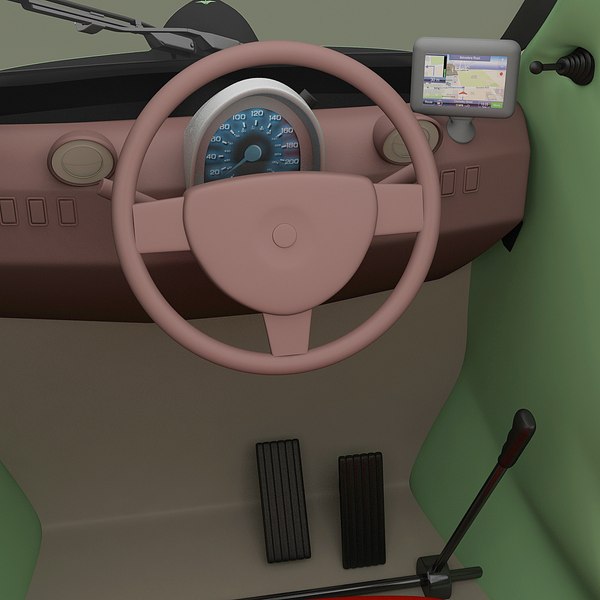 3d 3ds prototype electric car cree