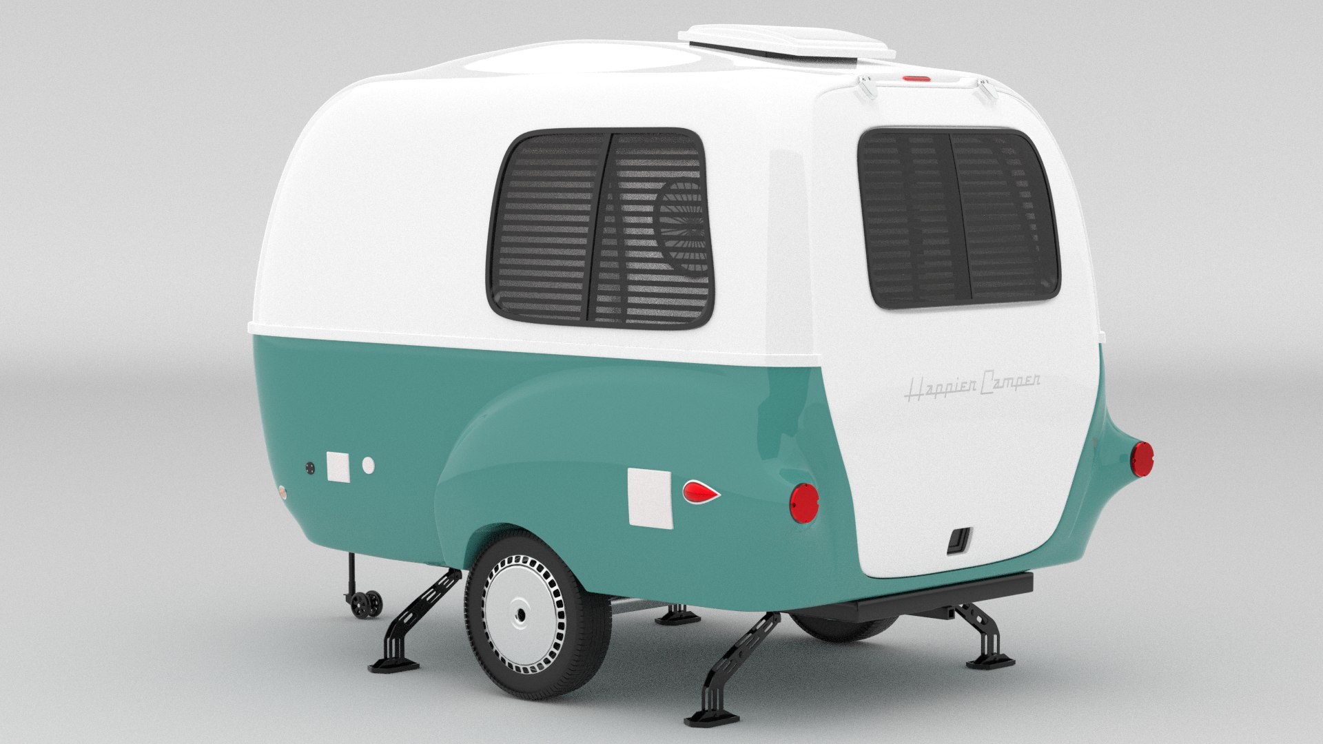 3D Happier Camper HC1 Studio Topanga Turquoise Complect Model ...