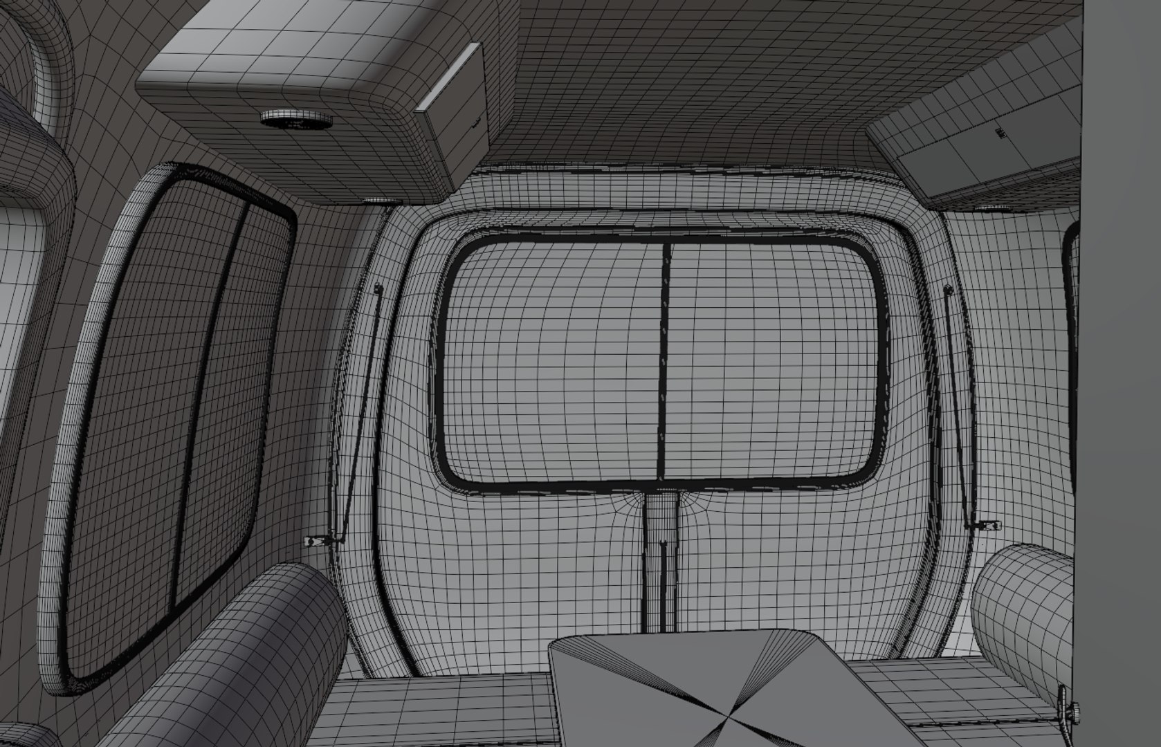 3D Happier Camper HC1 Studio Topanga Turquoise Complect Model ...