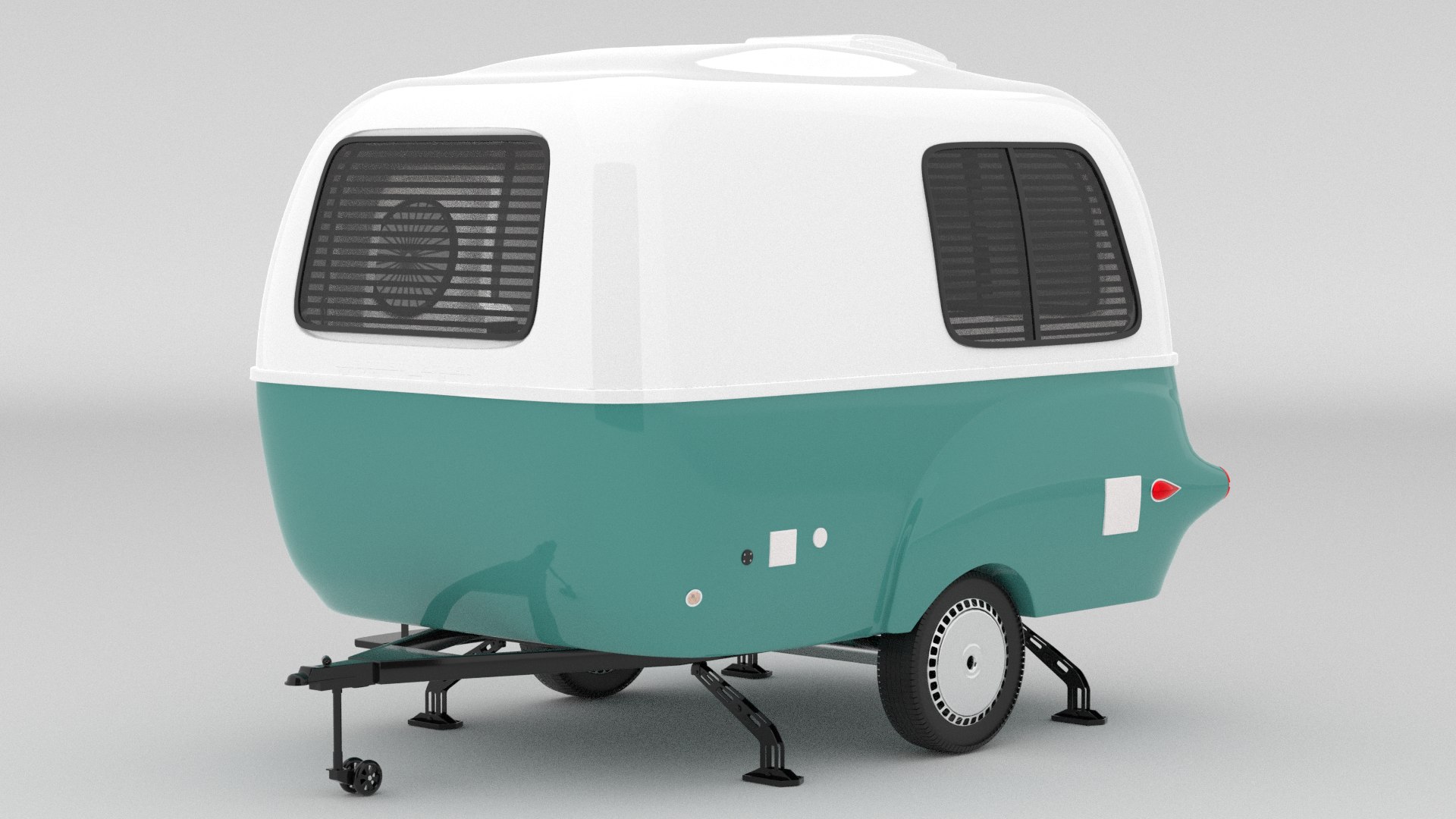 3D Happier Camper HC1 Studio Topanga Turquoise Complect Model ...