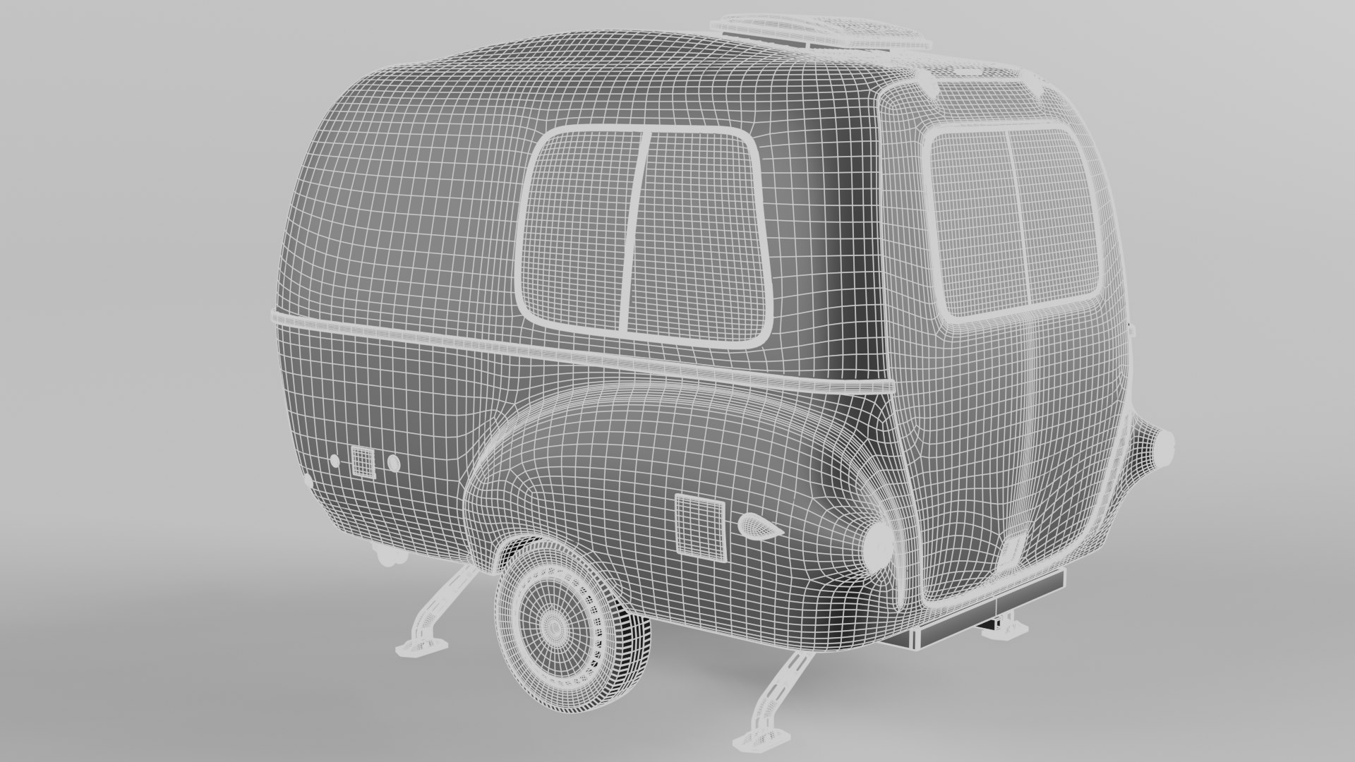 3D Happier Camper HC1 Studio Topanga Turquoise Complect Model ...