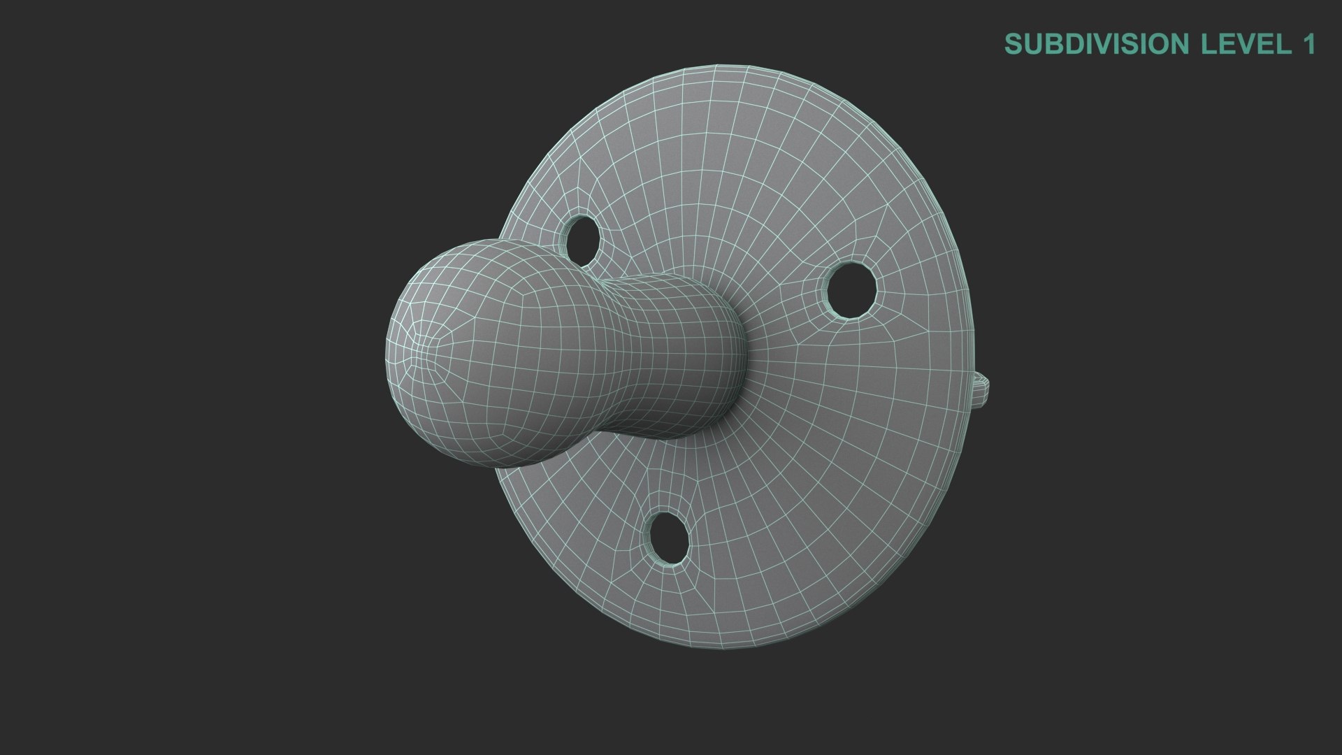 3D Pacifier Model - TurboSquid 1792791