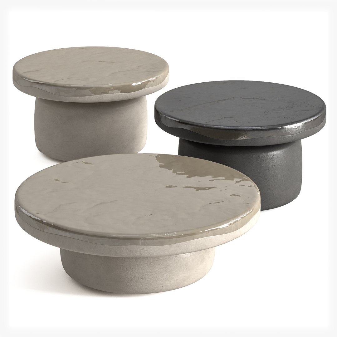 3D Poliform Crew Tables - TurboSquid 2337329