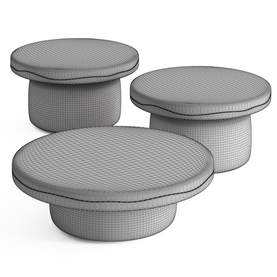 3D Poliform Crew Tables - TurboSquid 2337329