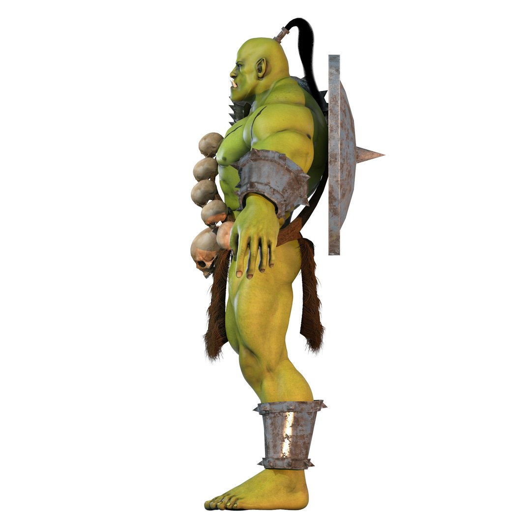 3D Model Orc Troll Fantasy - TurboSquid 1348639