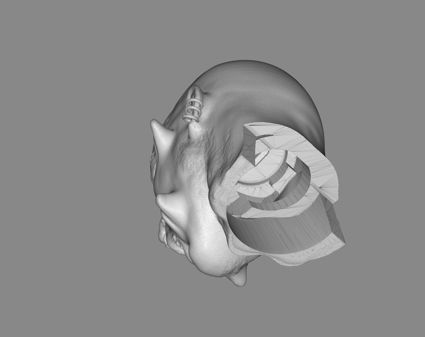 Prisioner Tortured Head 3D Model - TurboSquid 2416765