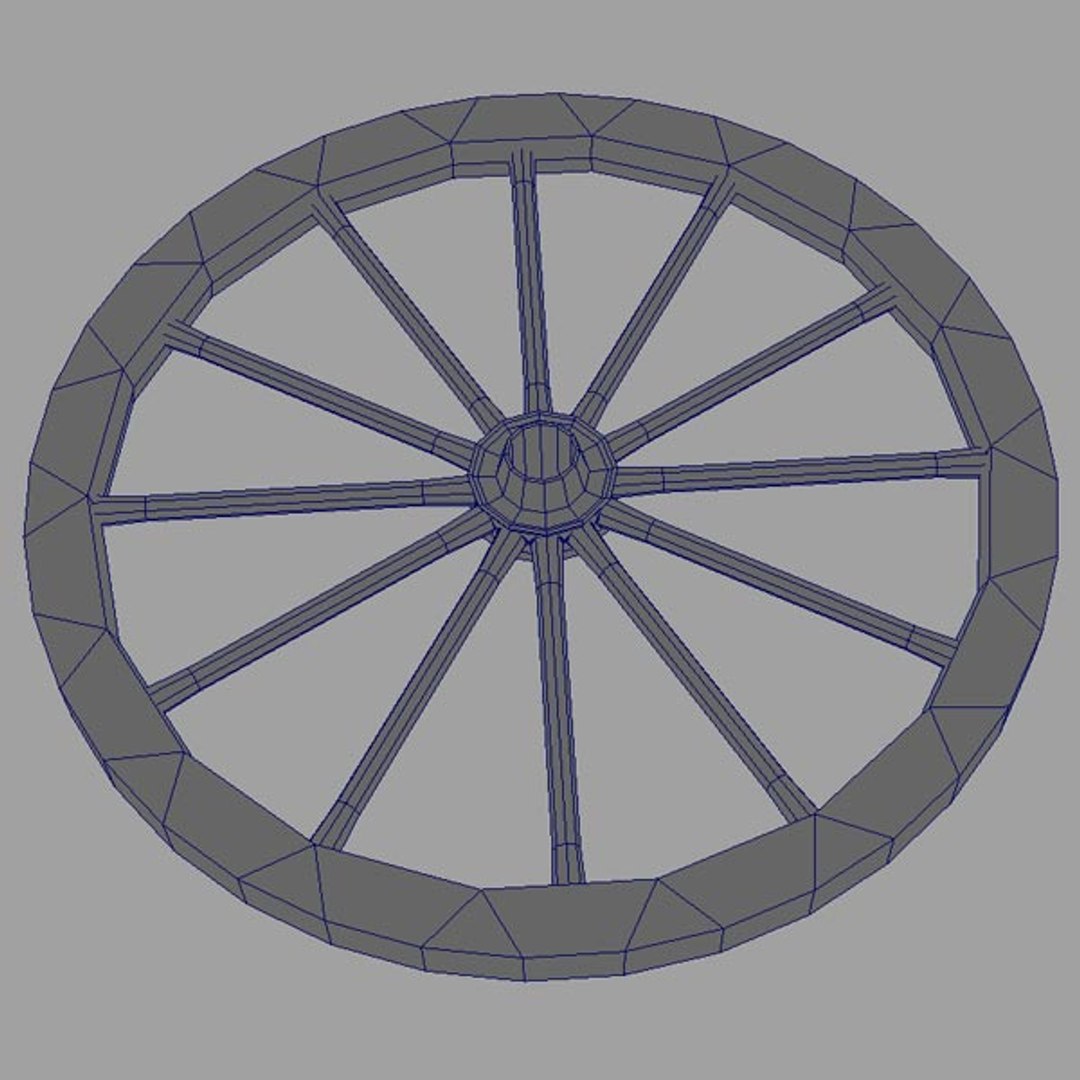 maya wagon wheel